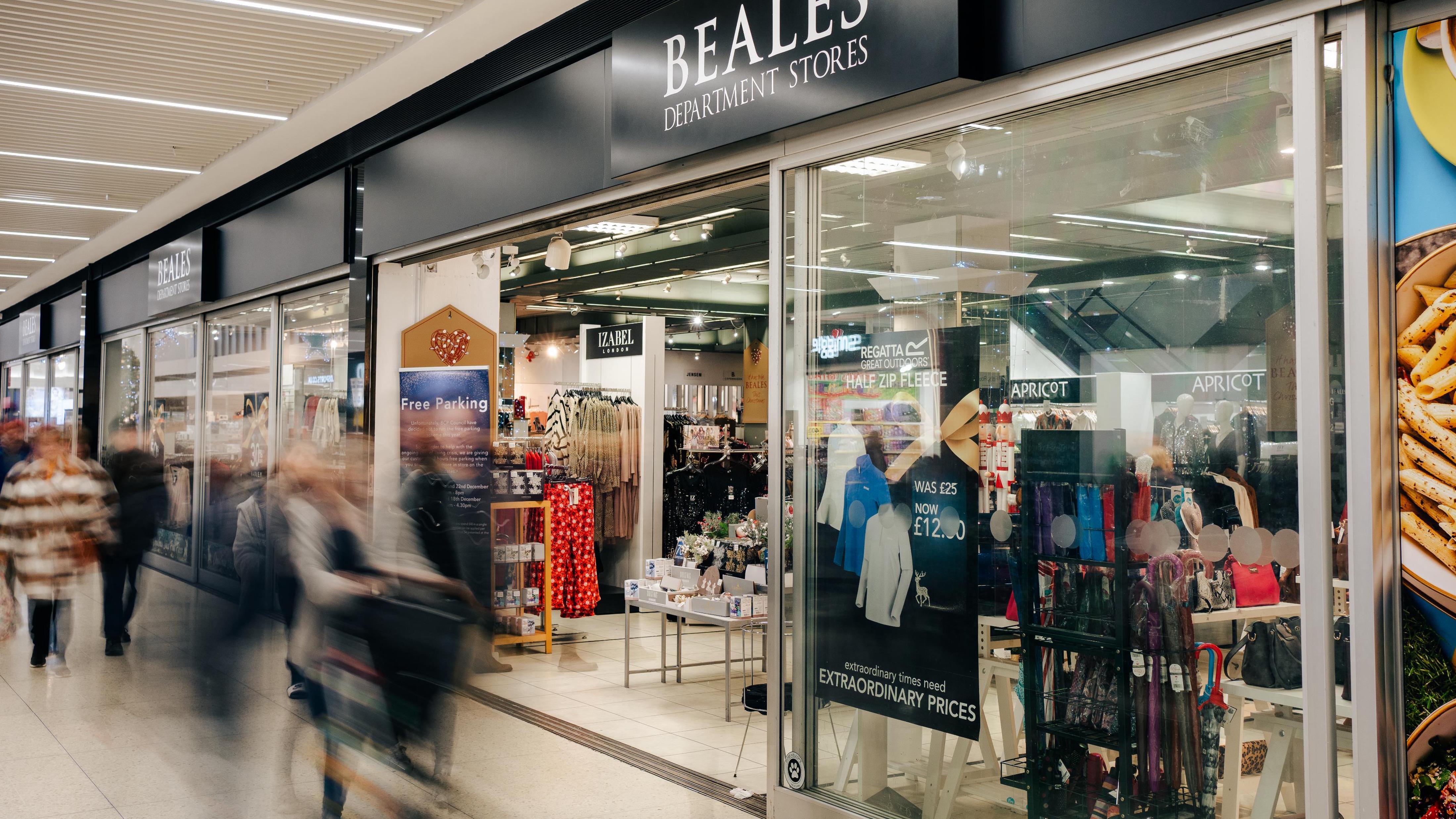 Beales closing Poole department store